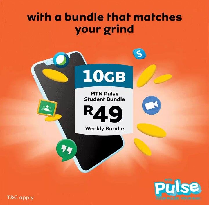 How to Activate 10GB MTNpulse Student Bundle for R49 + 500MB Free ...