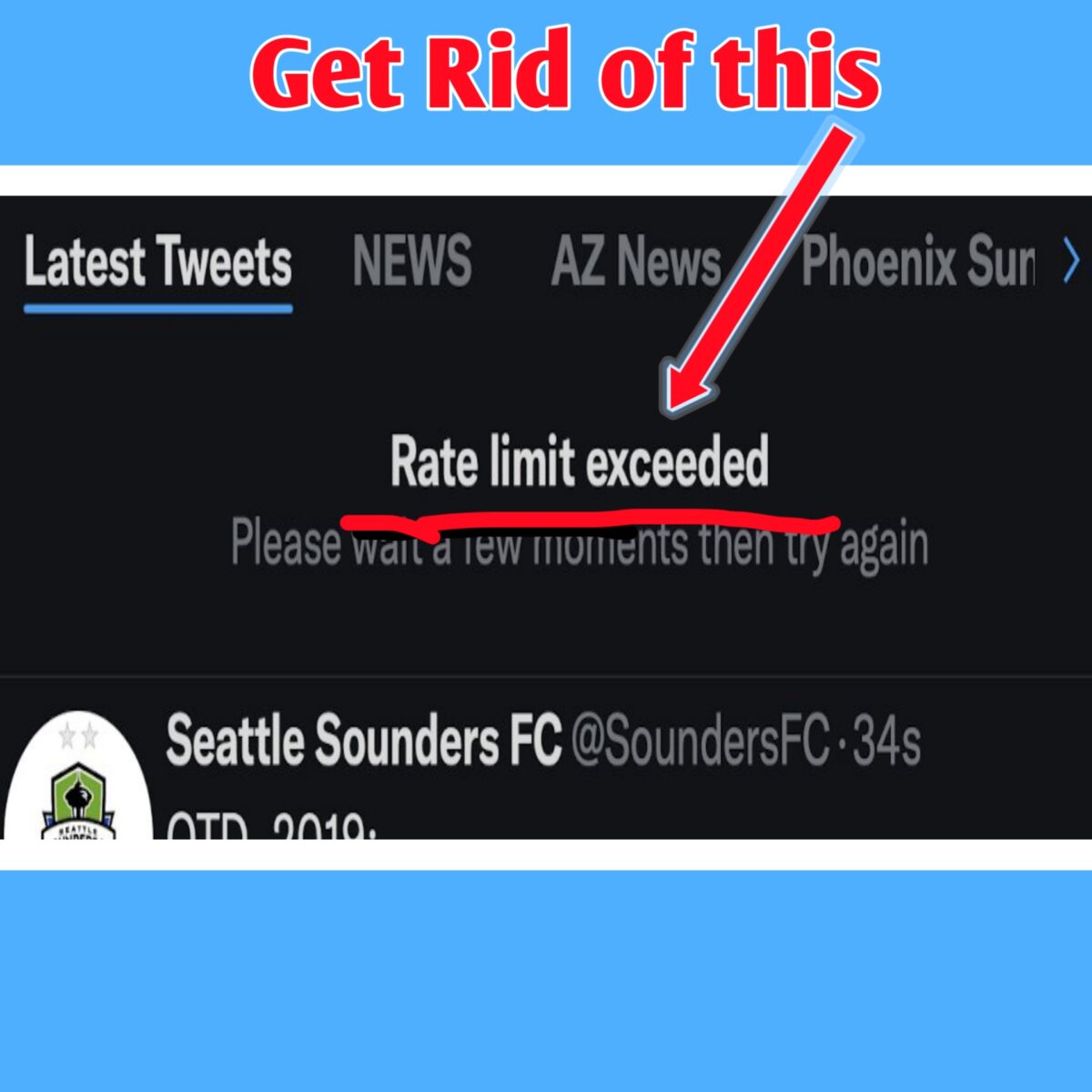 How to Get Rid of Rate Limit Exceeded on Twitter - Tech Afresh