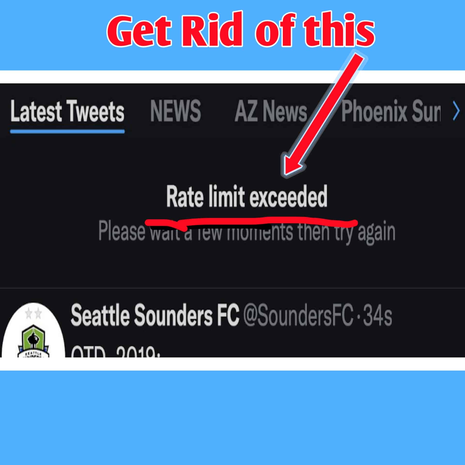 How to Get Rid of Rate Limit Exceeded on Twitter - Tech Afresh