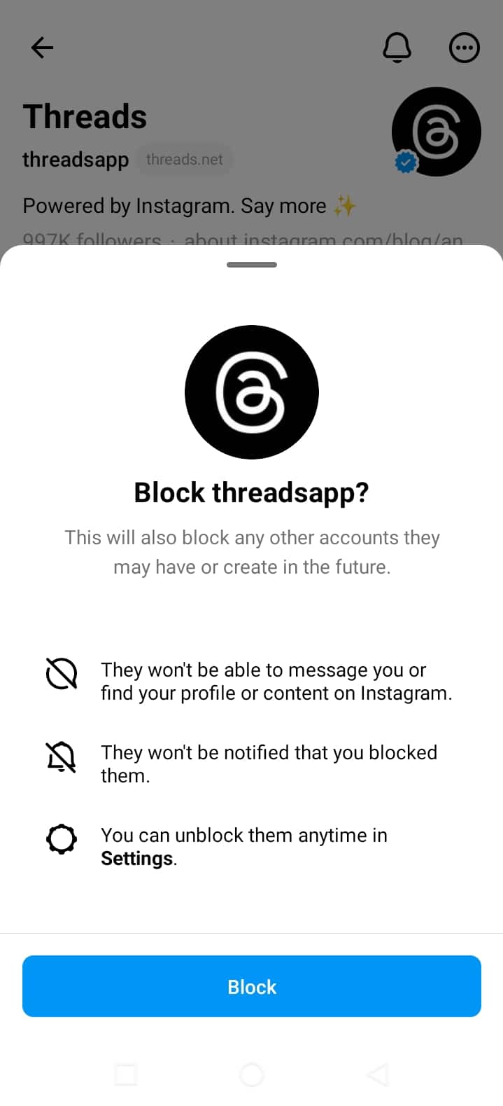2 Ways to Block or Unblock Someone on Threads - Tech Afresh