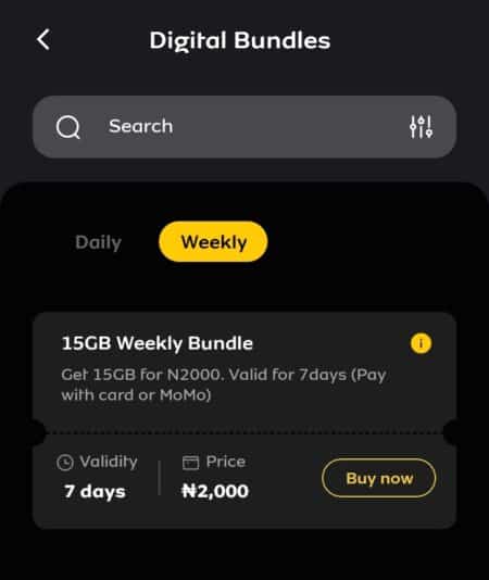 MTN Digital Bundles: What's it & How to get up to 20GB for N5,000 ...